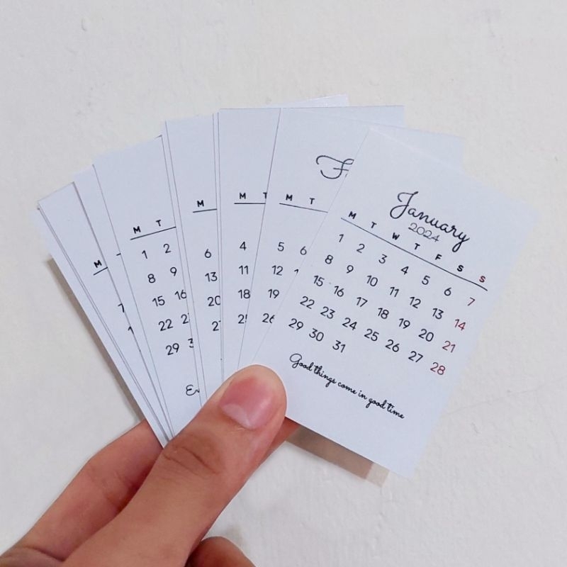 Jual Kalender Mini / Kalender Polaroid Kecil 2025 | Shopee Indonesia