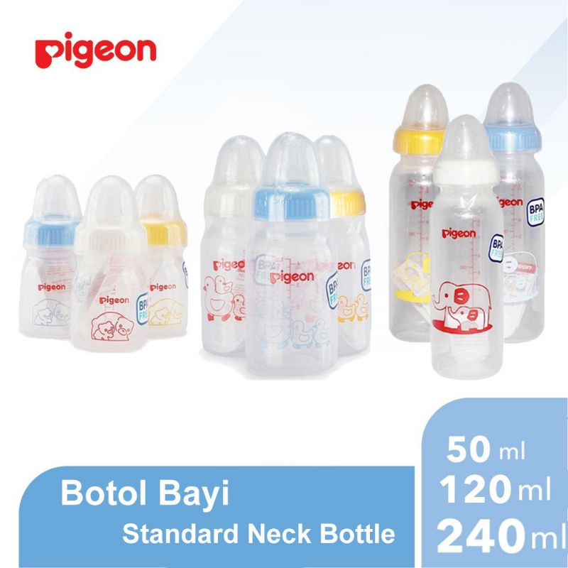Jual ARJUNA PIGEON BOTOL DOT SUSU | Botol PP RP Slim Type Standard ...