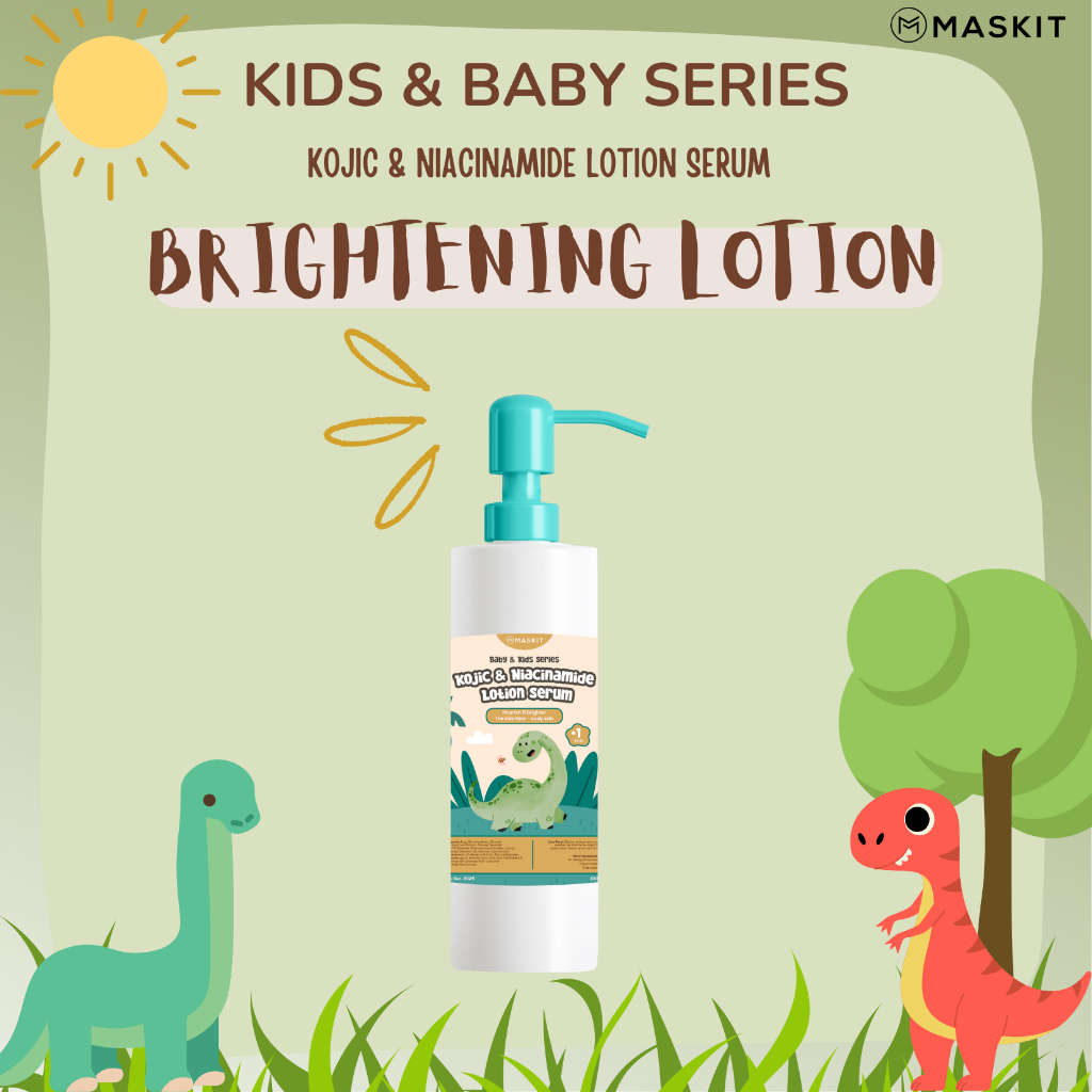 Jual Baby & Kids Brightening Lotion Kojic & Niacinamide Lotion Serum ...