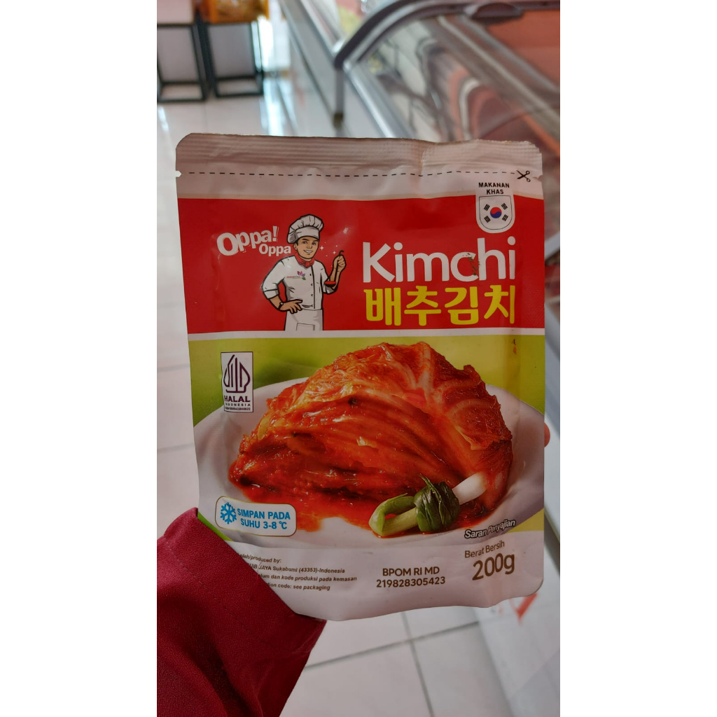 Jual JSF OPPA KIMCHI SAWI KEMASAN 200GR | Shopee Indonesia