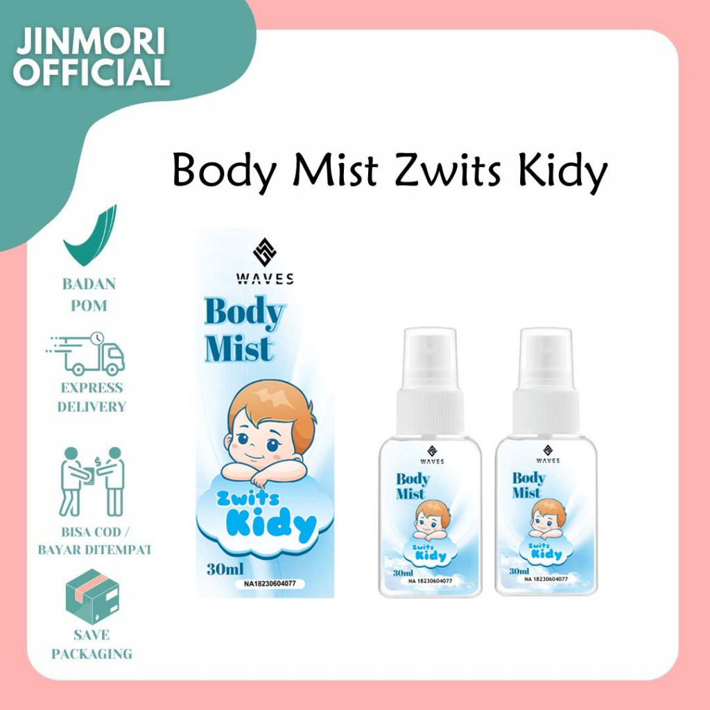 Jual JM - [BPOM] Parfum Body Mist Zwits Kidy 30ml Premium / Body Mist ...