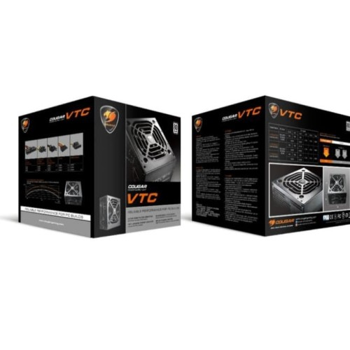 Jual PSU POWER SUPPLY COUGAR VTC 500 80+ GARANSI RESMI 1 TAHUN | Shopee ...
