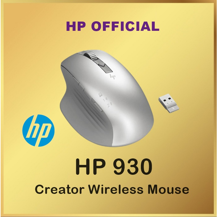 Jual HP 930 Creator Wireless Mouse Multiple Device Mouse HP930 | Shopee ...