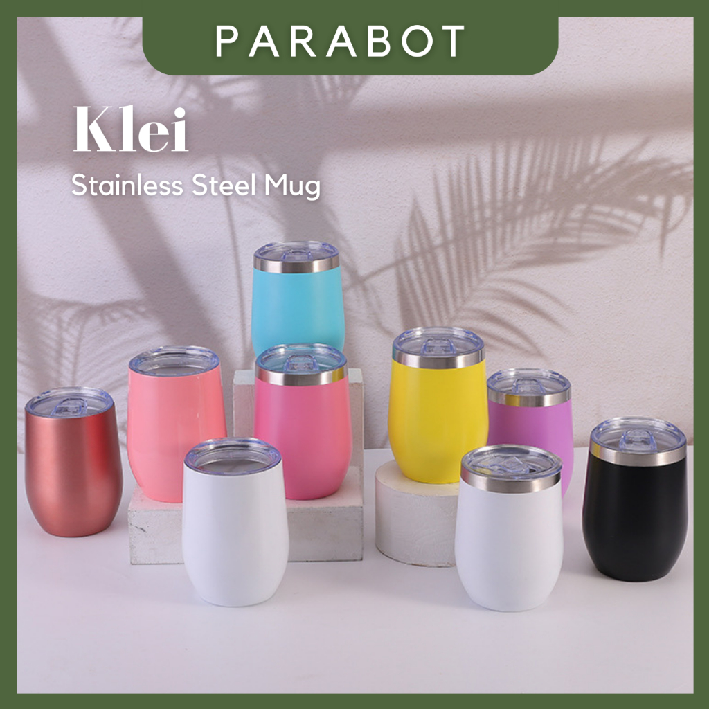Jual [Parabot] KLEI Tumbler Stainless Steel Botol Minum Gelas Mug ...