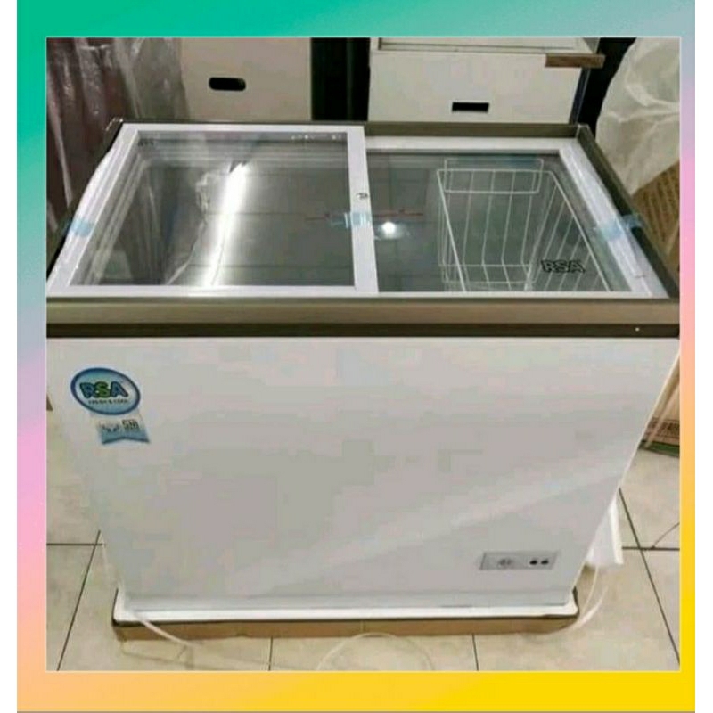 Jual CHEST FREEZER RSA Xs-200/BOX FREEZER RSA SLIDING/BOX FREEZER 171 ...