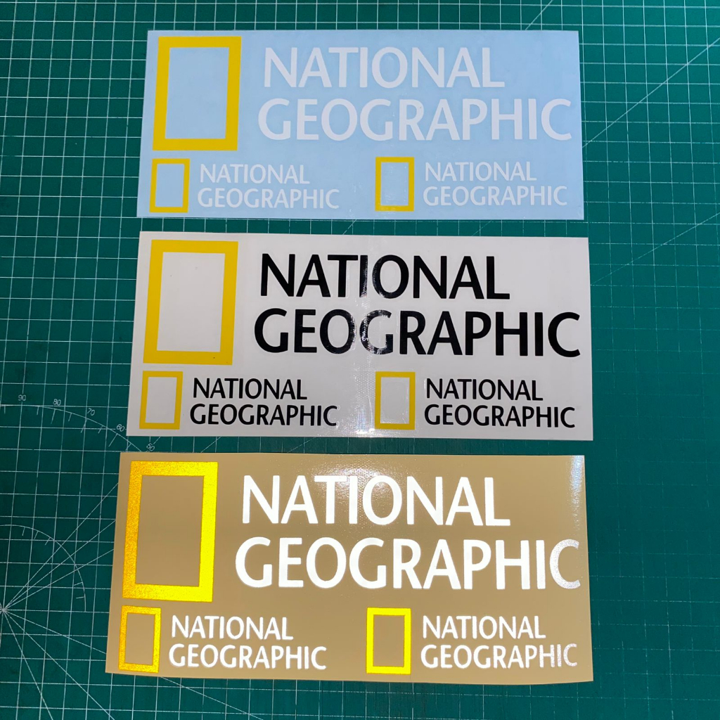 Jual STICKER NATIONAL GEOGRAPHIC STICKER CUTTING NATGEO | Shopee Indonesia