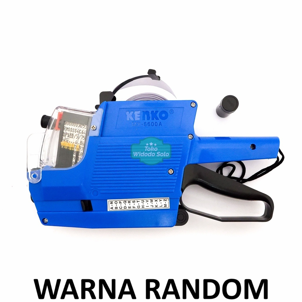 Jual 1 BUAH Alat Tembak Kenko MX 6600A Label Harga (Price Labeller Dua Baris Huruf Angka ...