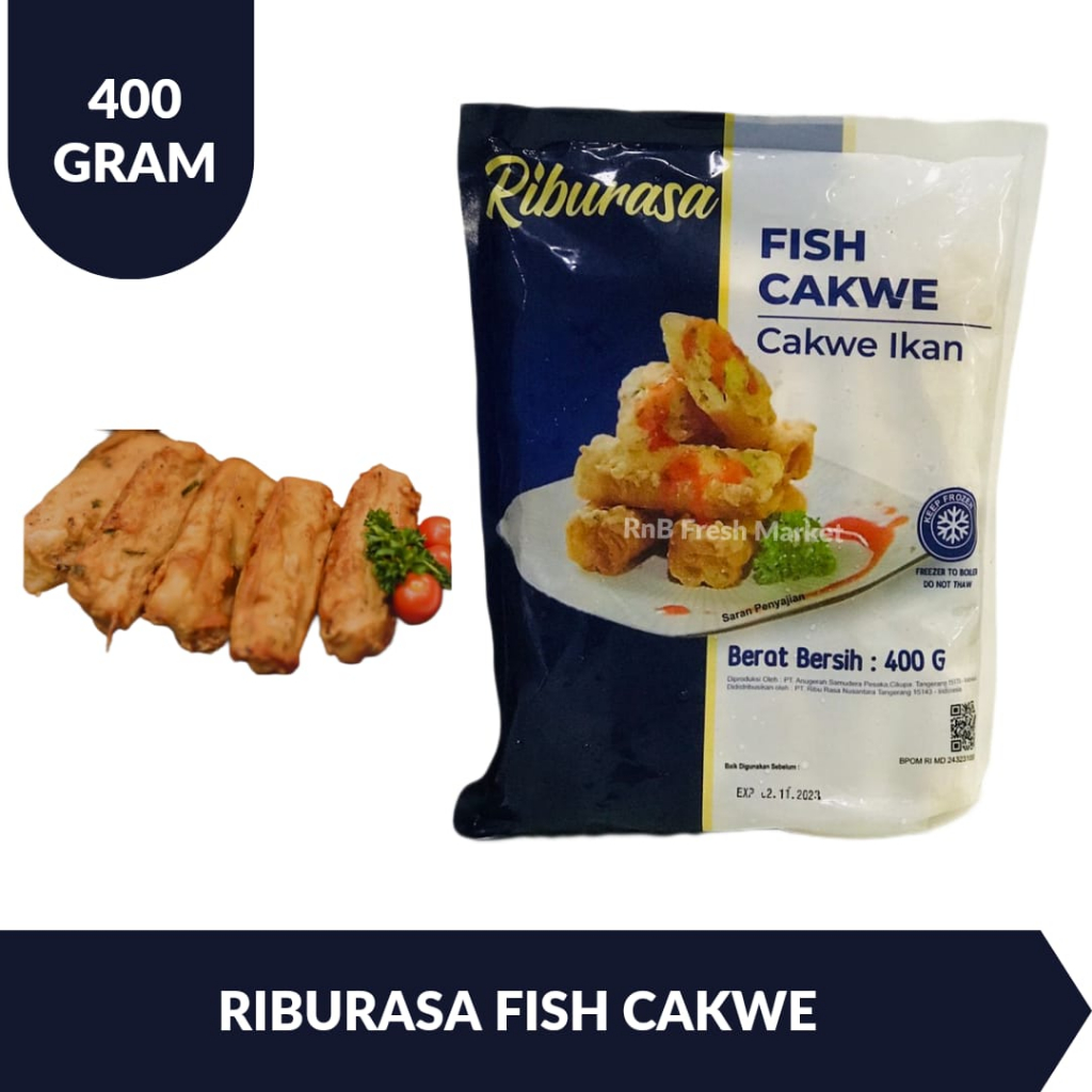 Jual Riburasa Fish Cakwe 400 Gram | Shopee Indonesia