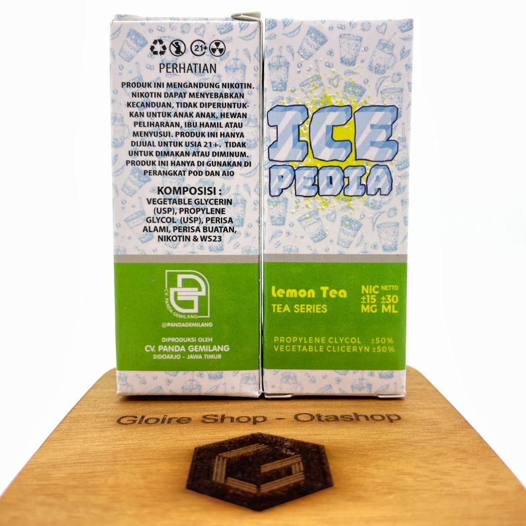 Jual SALT - Ice Pedia LEMON TEA 30ML PODS Majapahit Brewery Liquid ...