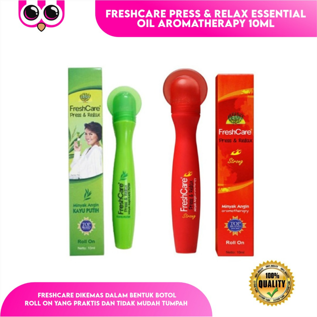 Jual FRESHCARE PRESS & RELAX ESSENTIAL OIL AROMATHERAPY 10ML FRESH CARE ...