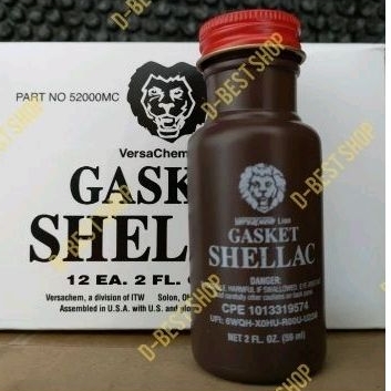 Jual Lem VersaChem Lion Gasket SHELLAC - 1 pcs | Shopee Indonesia