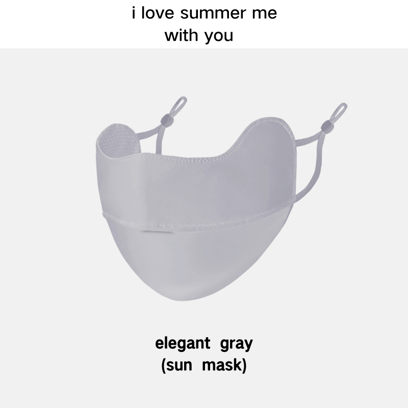 Jual Masker Wajah Anti Uv Pelindung Matahari UPF50+ Masker Wanita ice ...