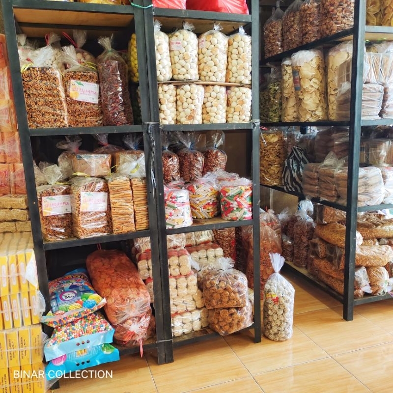 Jual A05- Aneka Snack Keripik Serba 5000 jajanan kering cemilan gurih ...