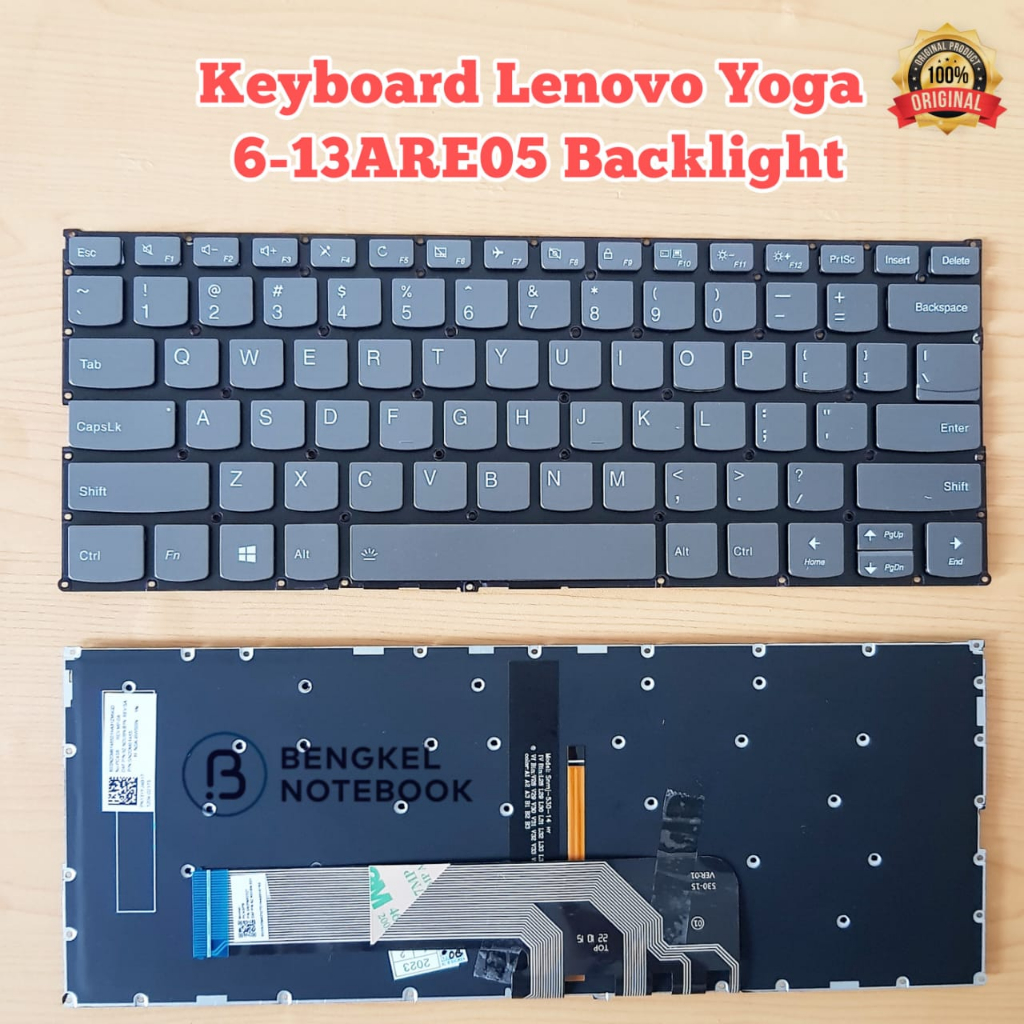 Jual Keyboard Lenovo C340-14IWL Flex 6-14IKB Flex 6-14ARR Flex 6 14ARR ...