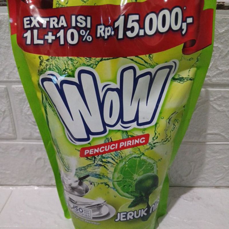 Jual WOW PENCUCI PIRING 1100ML | Shopee Indonesia