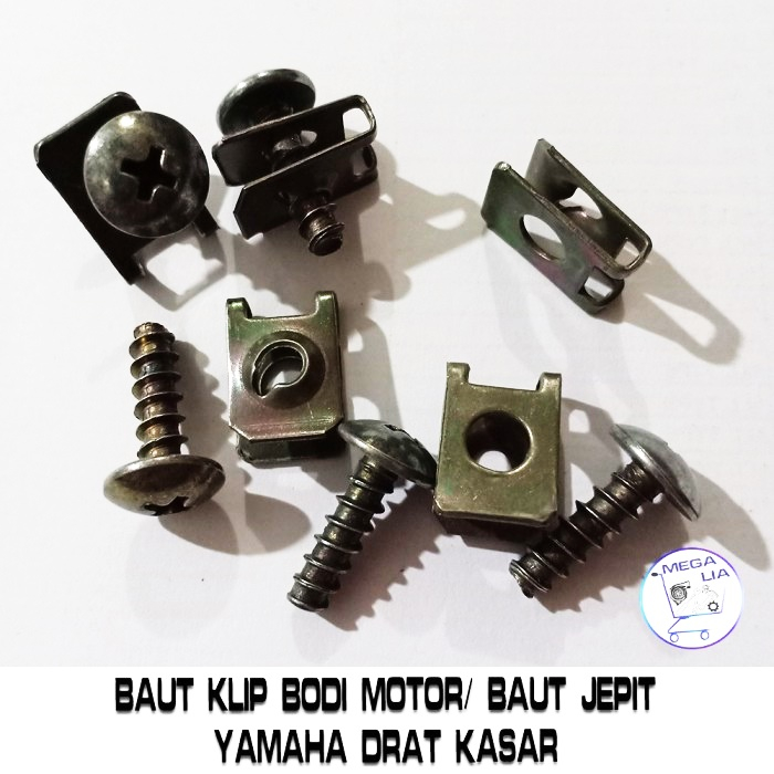 Jual BAUT + KLEM / BAUT KLIP YAMAHA | Shopee Indonesia