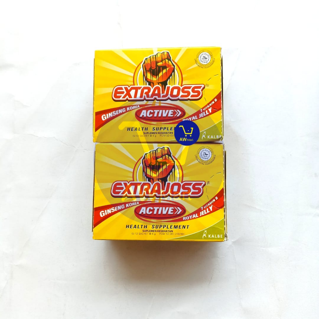 Jual EXTRAJOSS ACTIVE PER BOX ISI ( 12 SACHET X 4 GRAM ) - SUPLEMEN ...