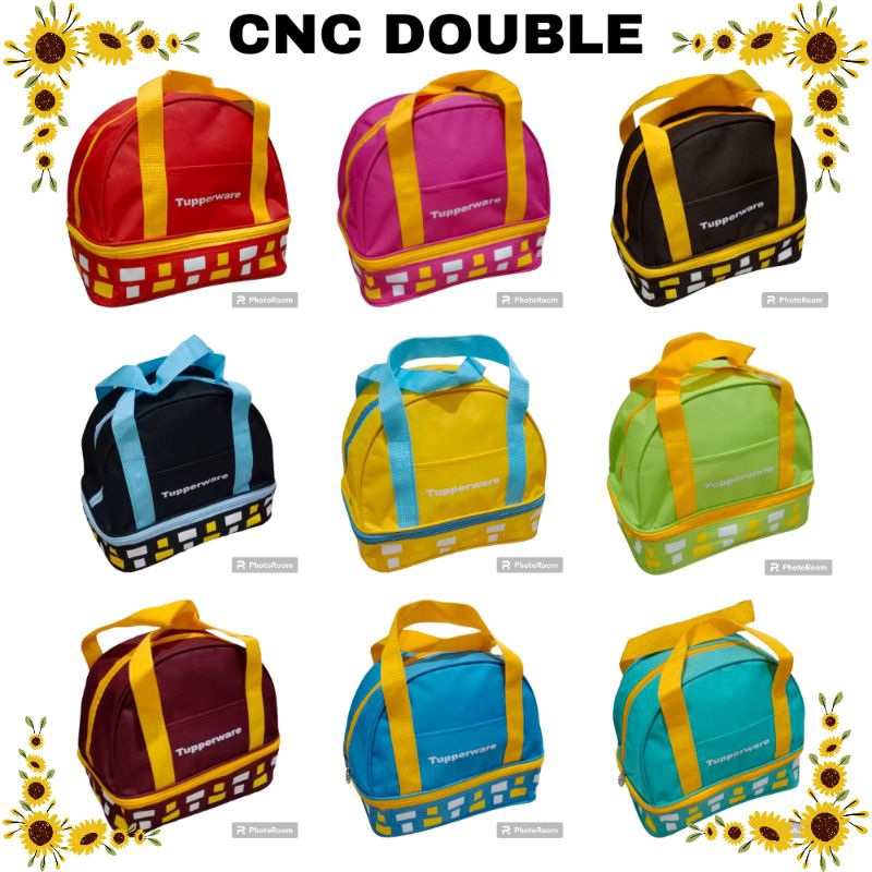 Jual Tas Bekal Tupperware Makanan CNC Double | Shopee Indonesia