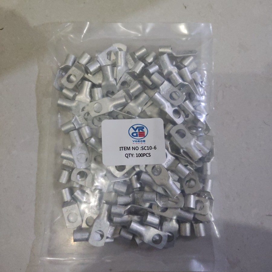 Jual Skun Kabel SC-10 Tembaga doff Scun Cable LUG Dove PANEL sc-10-6 ...