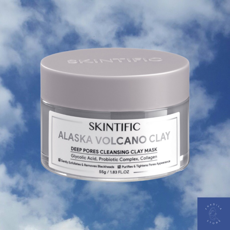 Jual SKINTIFIC Alaska Volcano Clay Mask 55 g | Shopee Indonesia