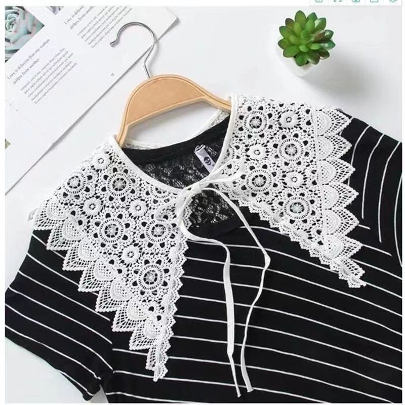 Jual Kerah Instan/Kerah Palsu/Fake Collar/Kerah Besar Dewasa | Shopee ...