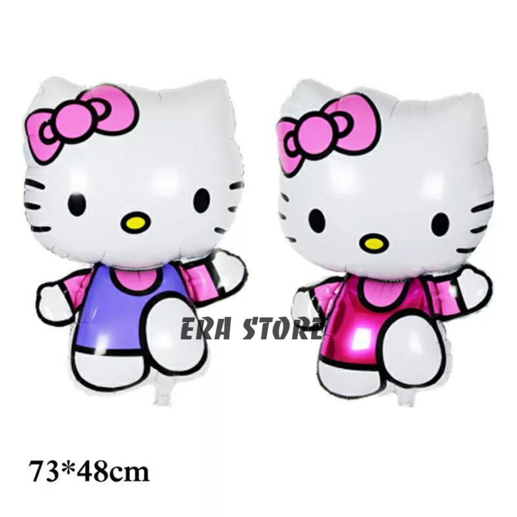 Jual Balon Foil Karakter HELLO KITTY Ukuran Jumbo Balon Ulang Tahun ...
