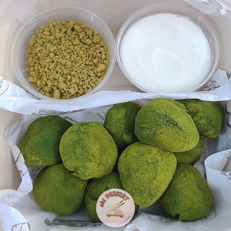 Jual MOCHI COCOL , MOCHI BITES MATCHA by oh!DESSERT || isi 13/box ...