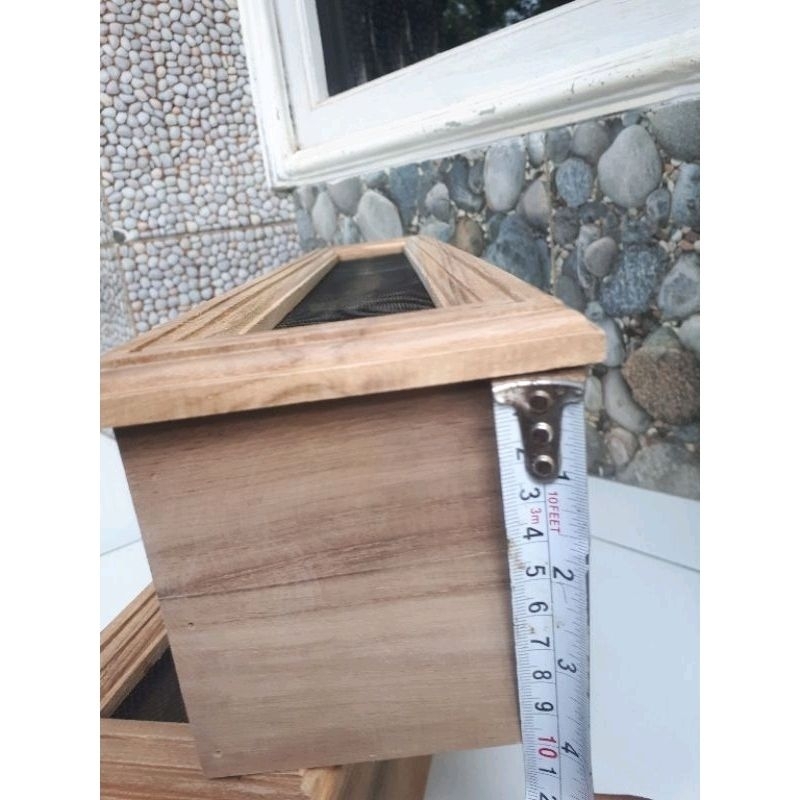 Jual LOSTER KAYU JATI 53cmx10cm+Kawat Nyamuk | Shopee Indonesia