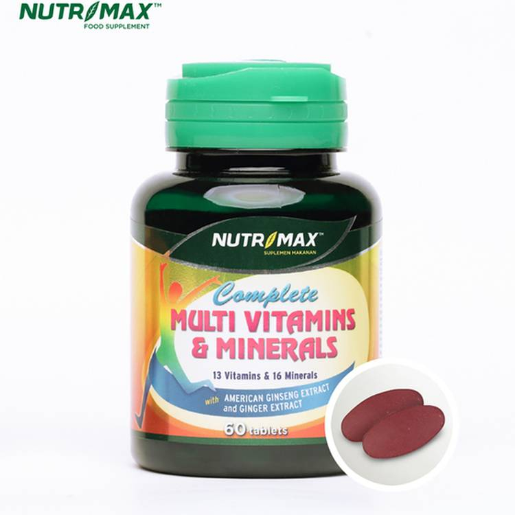Jual Vitamin Nutrimax Multivitamin dan Mineral - 30 Tablets | Shopee ...