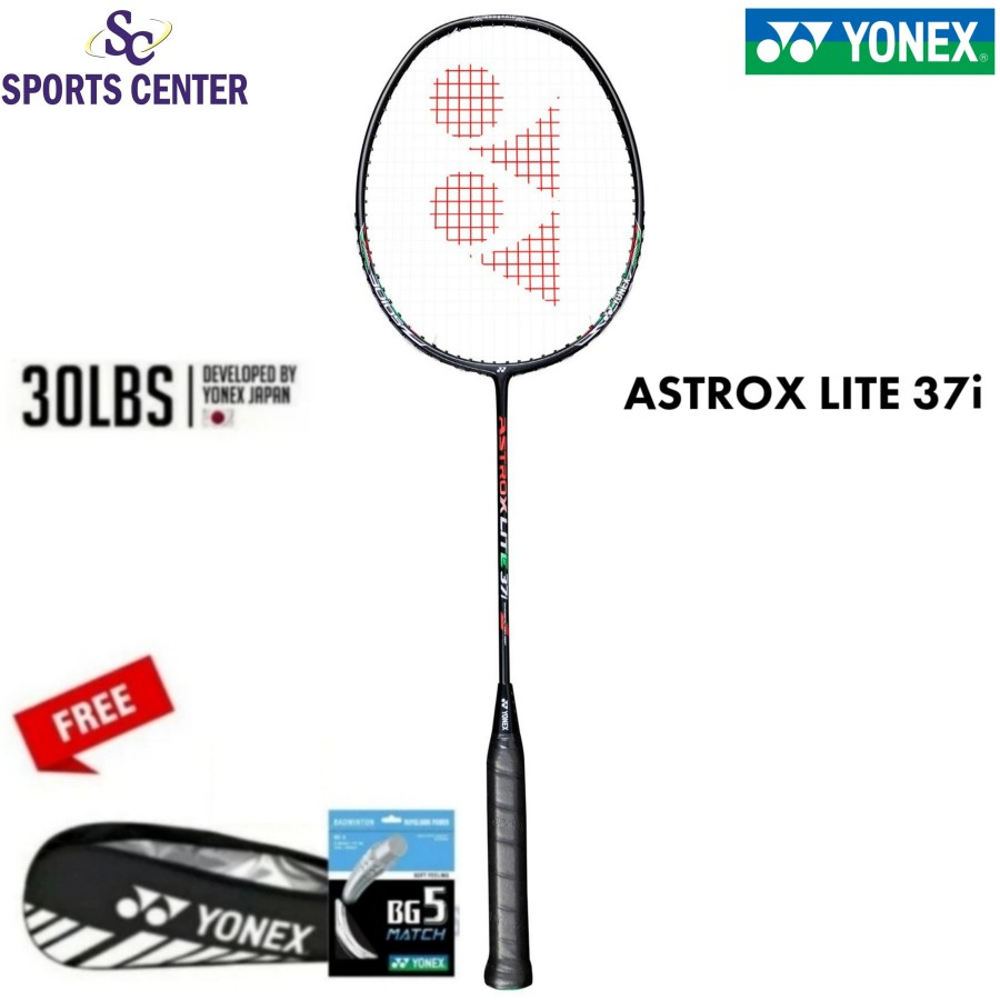 Jual New Full Set Raket Badminton Yonex Astrox Lite 37i / 37 I ( 5U G5 ...