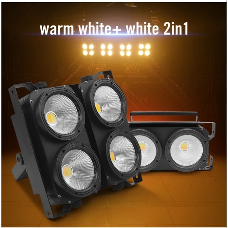 Jual minibrute 2 in 1 warna white dan white cool 200watt ( 2 x 100w ...
