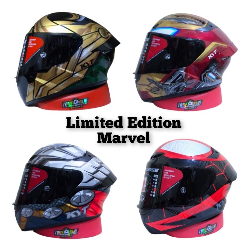 Jual Helm KYT TTC / TT-COURSE MARVEL 100% Original | Shopee Indonesia