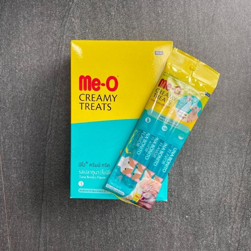 Jual MeO Creamy Treats Makanan Kucing 15g | Shopee Indonesia