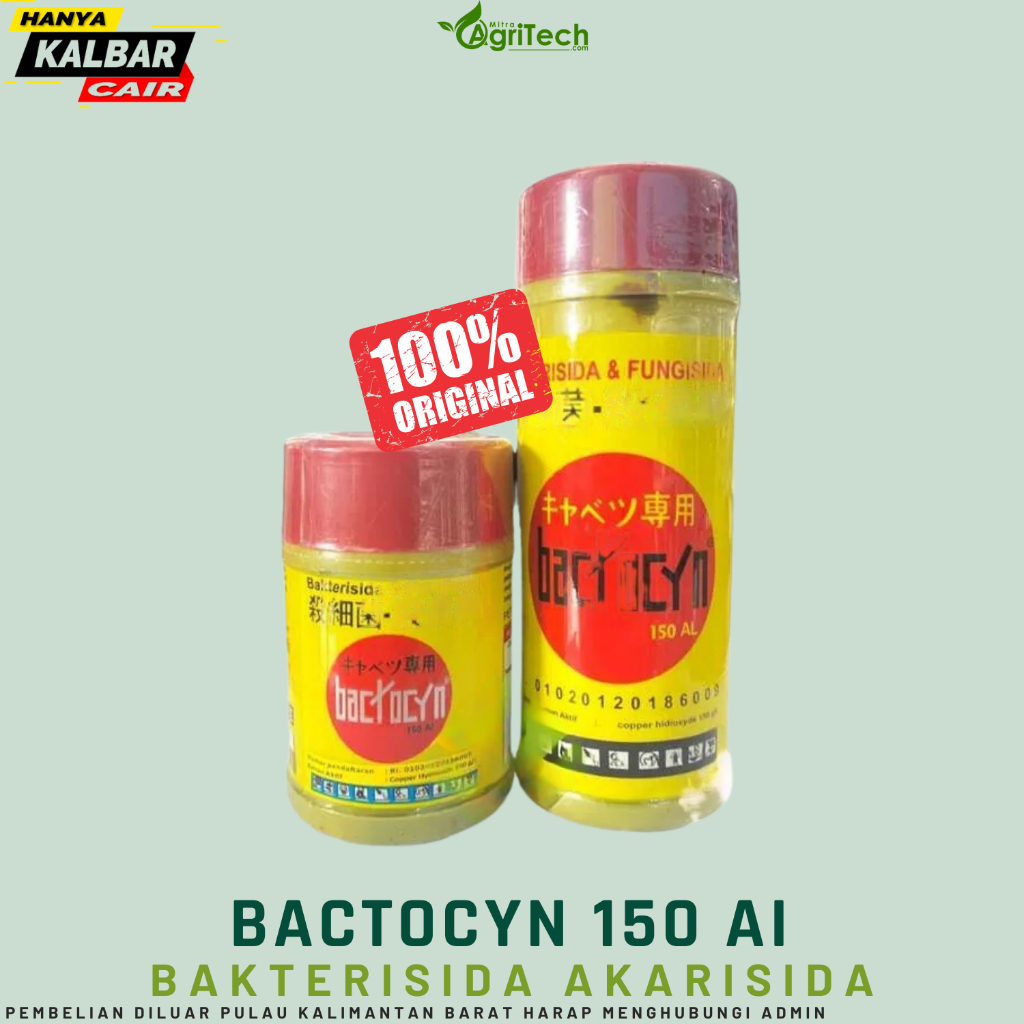 Jual BACTOCYN 150 AL 100 ML & 200 ML BAKTERISIDA FUNGISIDA PENCEGAH ...