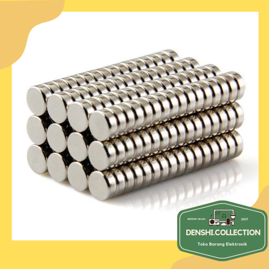 Jual Magnet Kancing Serbaguna Super Strong Neodymium Magnet NdFeB N38 ...