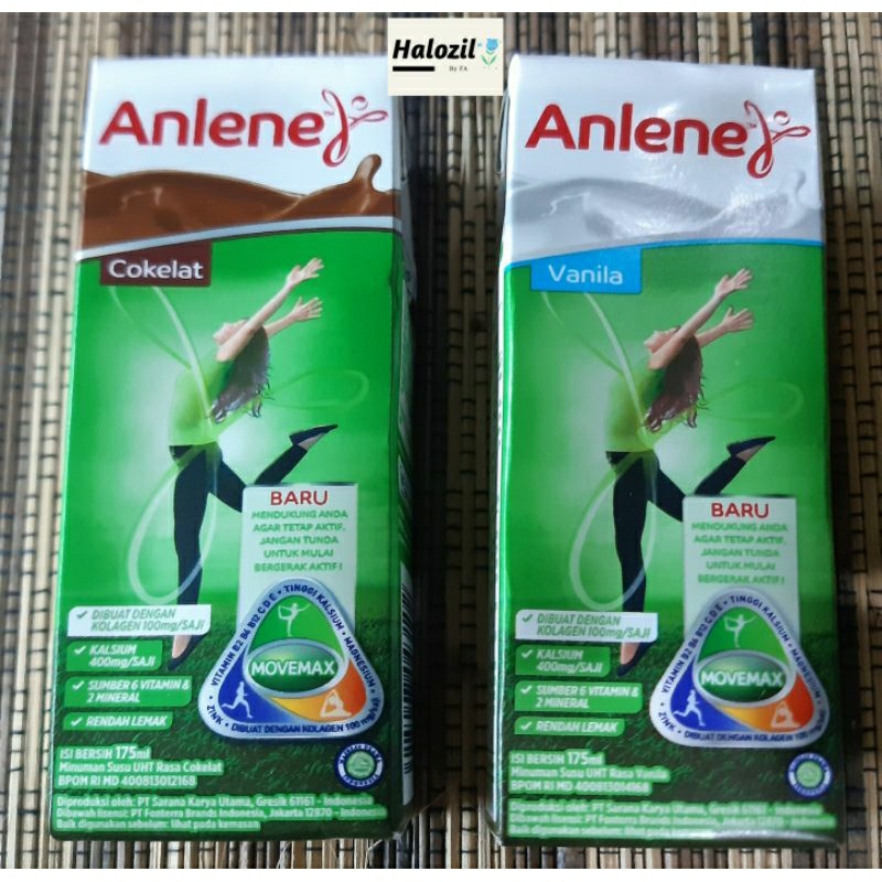 Jual Anlene 175ml / Anlene UHT Coklat / Anlene UHT Vanila / Susu Anlene ...