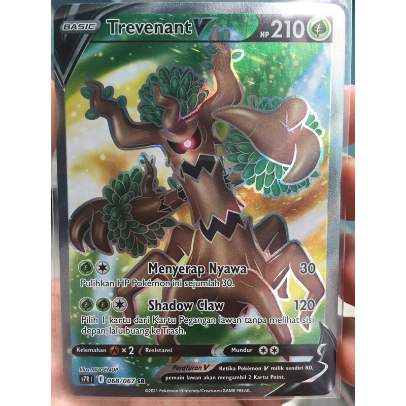 Jual KARTU POKEMON TREVENANT V SR INDONESIA HOLOi | Shopee Indonesia