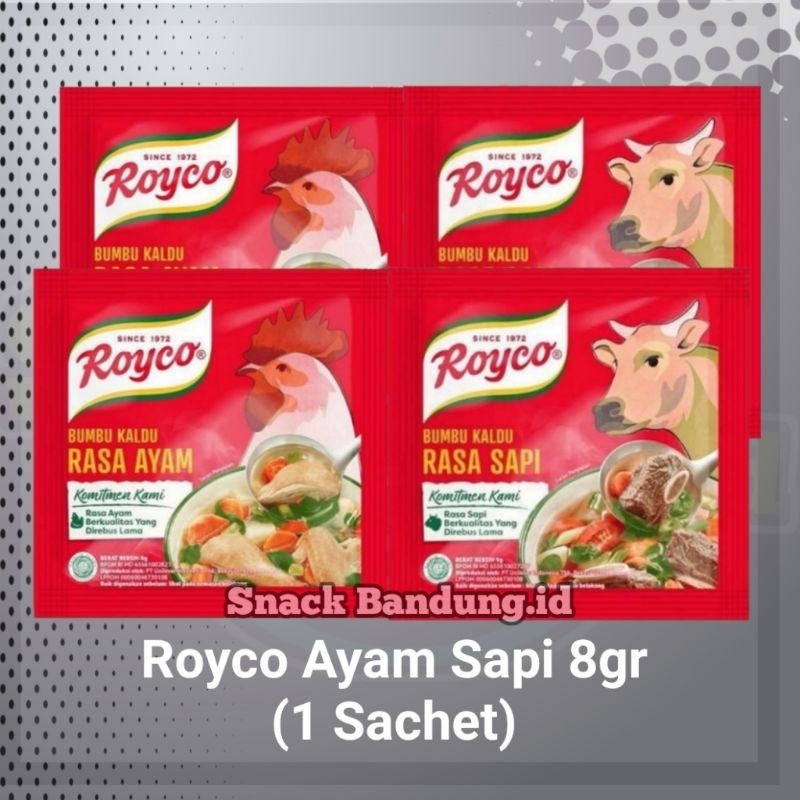 Jual Royco Ayam Sapi Penyedap Rasa 8gr (1sachet) | Shopee Indonesia