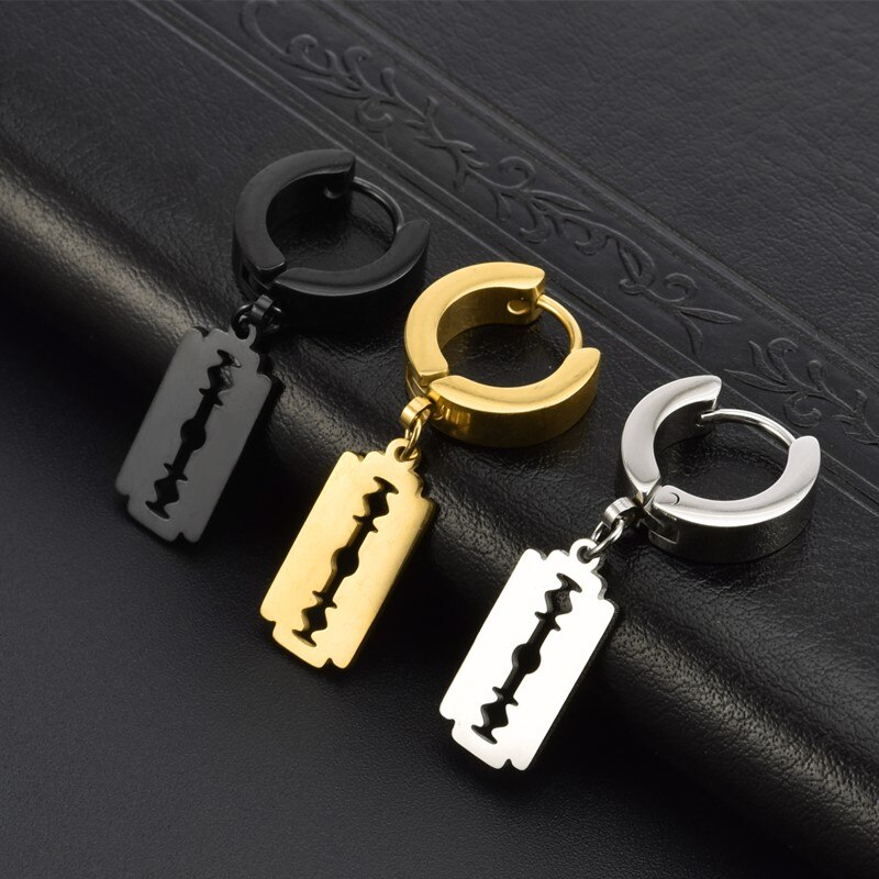 Jual [COD] ANTING TINDIK SILET/ANTING PUNK/ANTING KPOP/ANTING COWOK ...