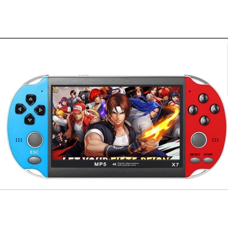 Jual Gameboy Retro MP5 X7 Handheld Red Blue | Shopee Indonesia