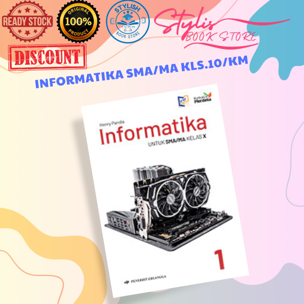 Jual INFORMATIKA SMA/MA KLS.10/KM ( KURIKULUM MERDEKA ) | Shopee Indonesia