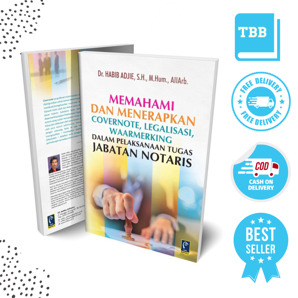 Jual BUKU MEMAHAMI DAN MENERAPKAN: COVERNOTE, LEGALISASI, WAARMERKING ...