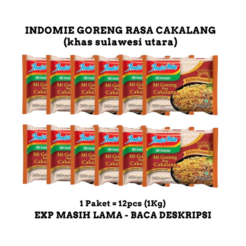 Jual Indomie Goreng Rasa Cakalang Khas Sulawesi Utara - 1 Paket Isi ...