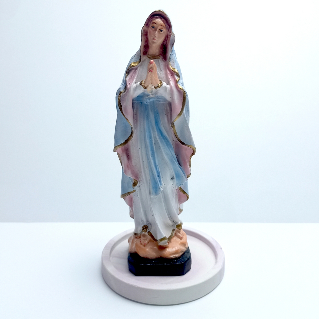 Jual Patung Bunda Maria Katolik 15 cm/Patung Devosi Maria Tangan ...