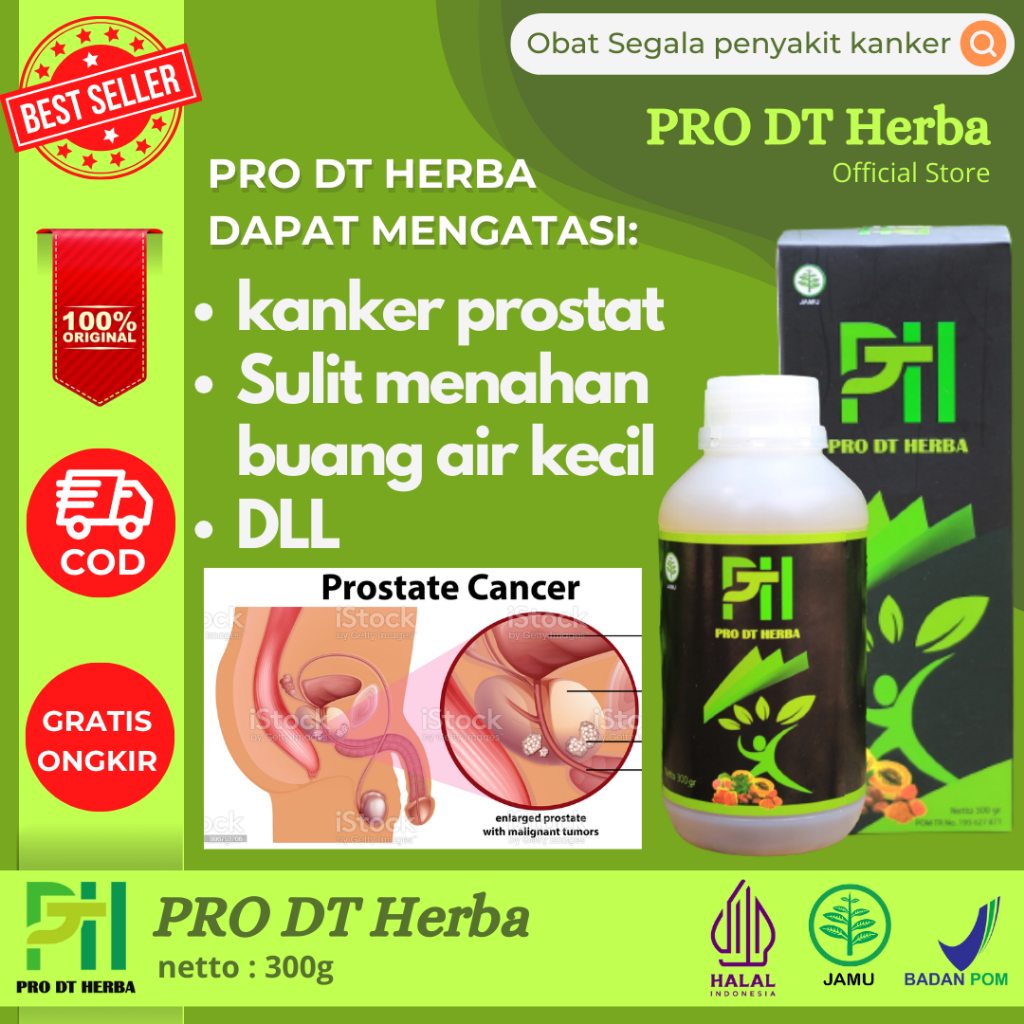 Jual Obat Prostat Herbal Terbaik Paling Ampuh, Obat Prostatitis Bakteri ...