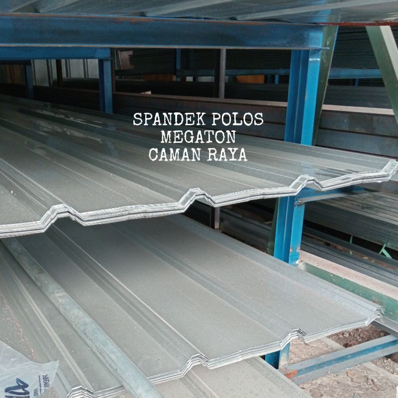Jual ATAP SPANDEK POLOS 0.30mm X 1m X 5m | Shopee Indonesia