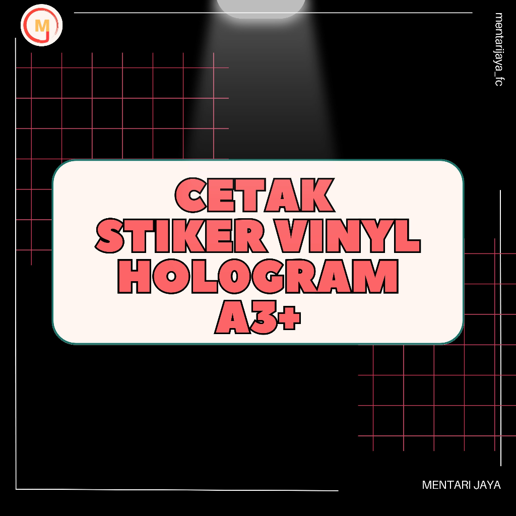 Jual Cetak Sticker Ukuran A3+ (Bontax, Vinyl Glossy, Vinyl Transparan ...