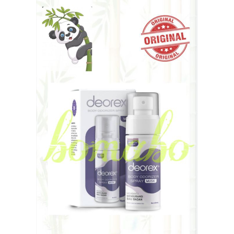 Jual DEOREX Body Odorizer Spray 60ml All Varian / Spray Anti Bau Badan ...