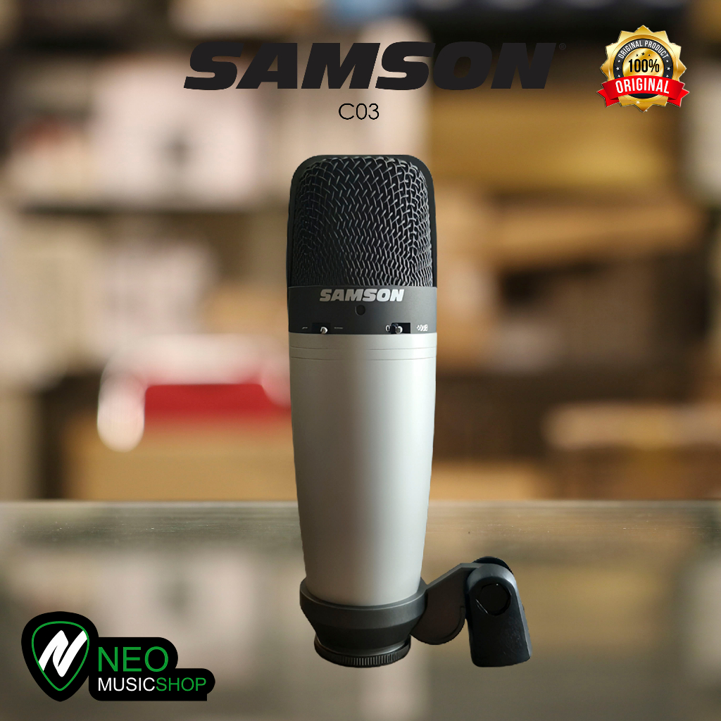 Jual Samson C03 C 03 Condenser Microphone | Shopee Indonesia