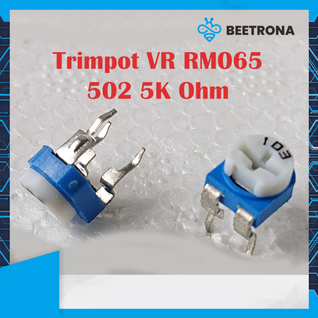 Jual Trimpot VR 502 5K Ohm RM065 Trimmer Adustjable Resistor | Shopee ...